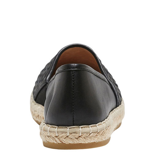 Hush Puppies | Hosier | Black | Woven Espadrille Flats | Rosenberg ...